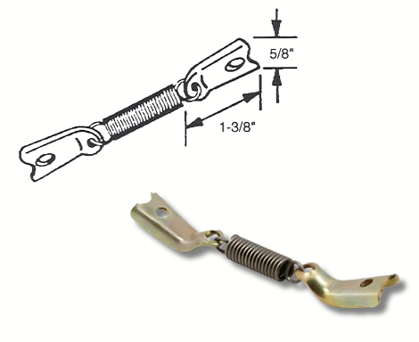 Bi-Fold Closet Door Spring – Parts and Hardware