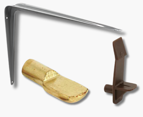 Cabinet Shelf Pegs & Brackets – Parts and Hardware
