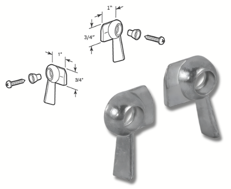 Double Hung Window Latches – Parts and Hardware